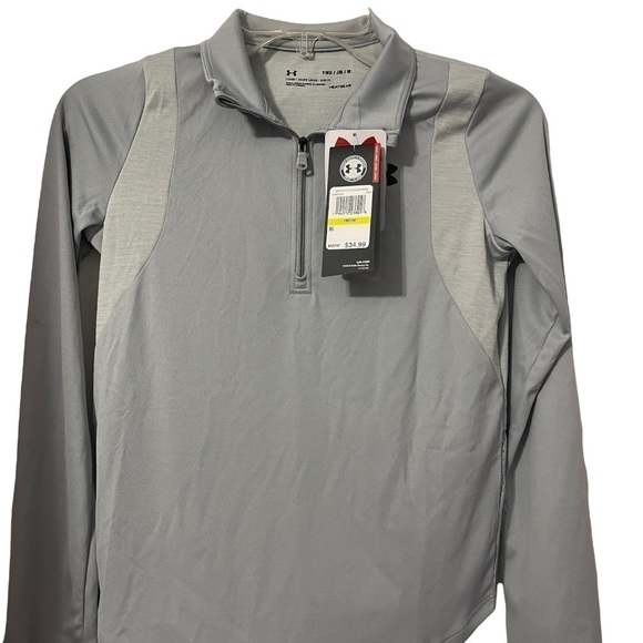 Under Armour | Shirts & Tops | Nwt Girls Under Armour Back Has Mesh For ...